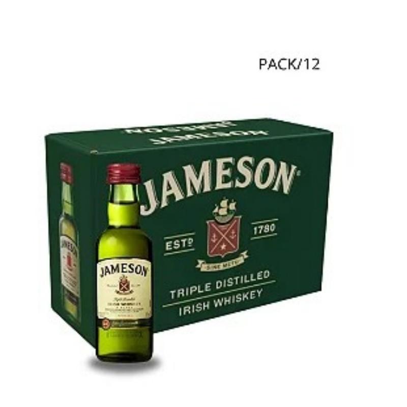 Jameson 50ml 12 pk - Miniature